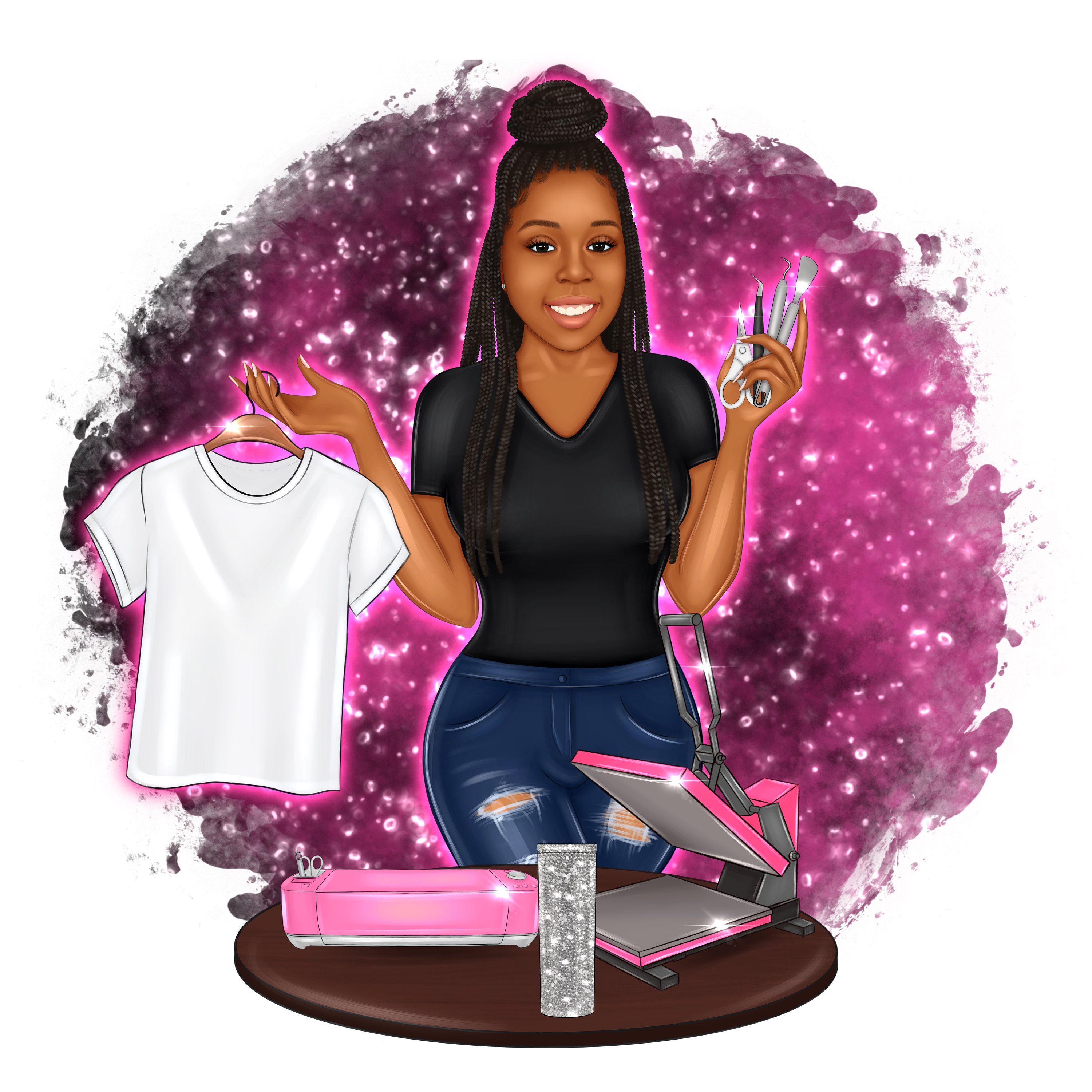 Custom Portrait Logo Cartoon Logo Portrait Custom Avatar - Etsy