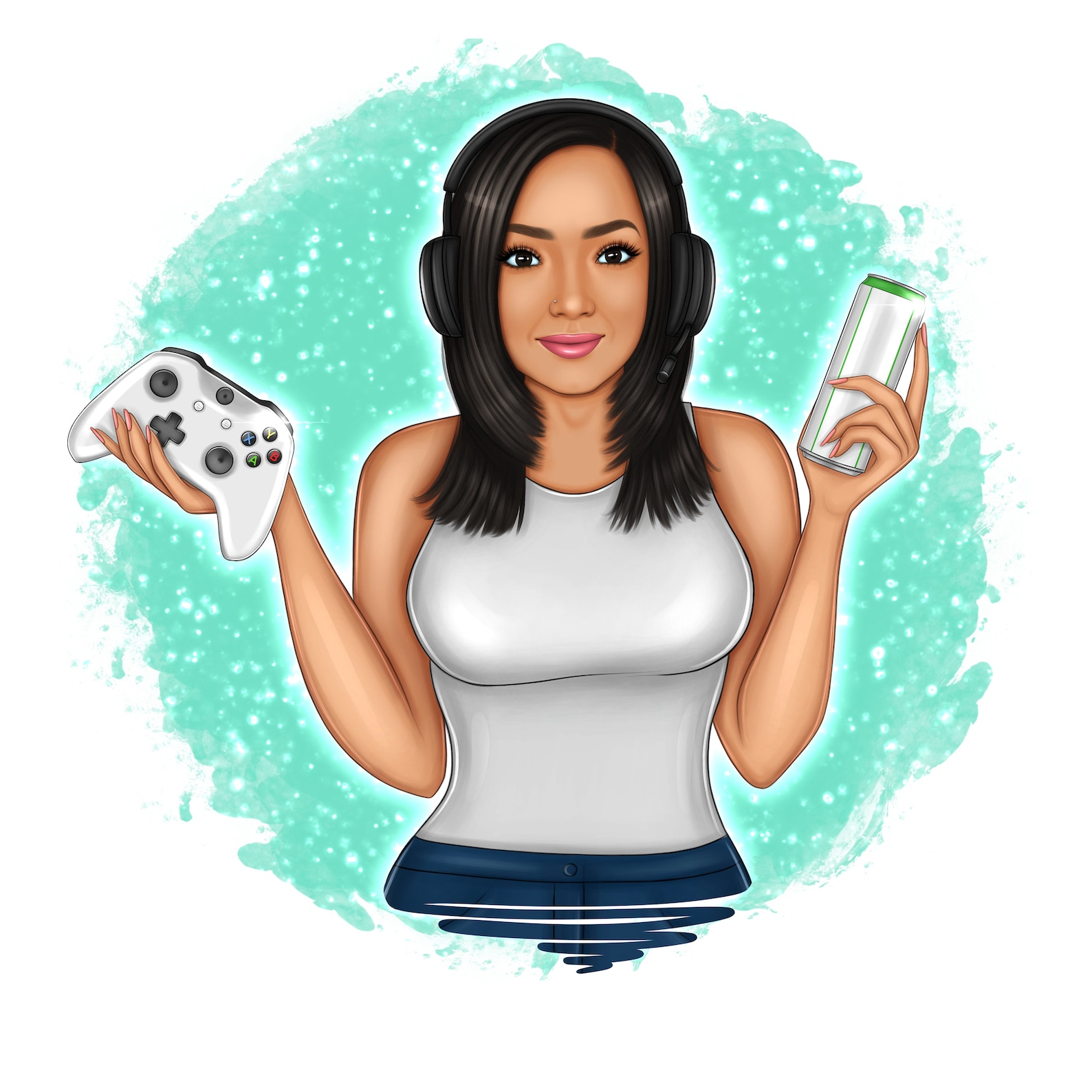 Custom Portrait Logo Cartoon Logo Portrait Custom Avatar - Etsy