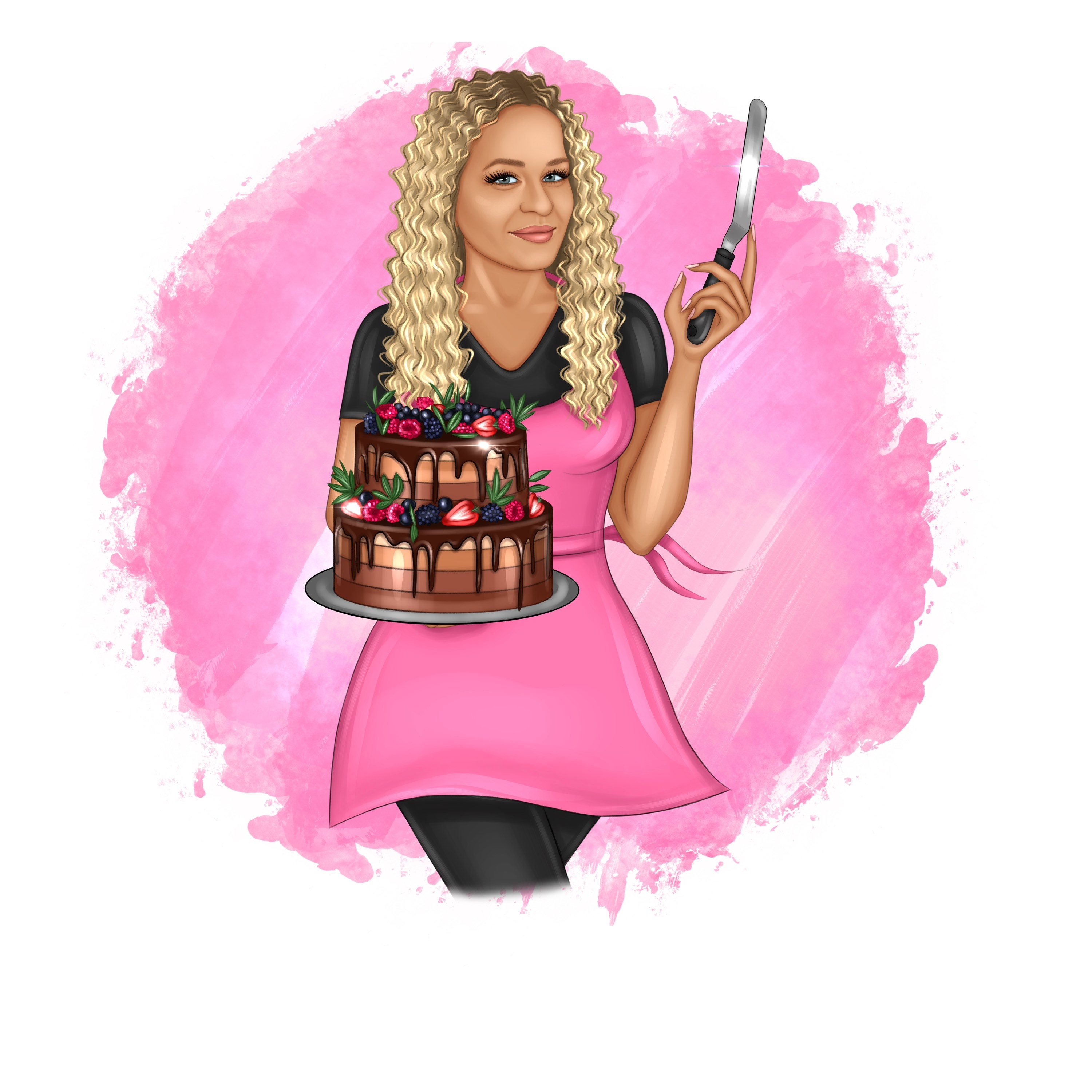 Custom Portrait Logo Cartoon Logo Portrait Portrait Custom - Etsy Canada