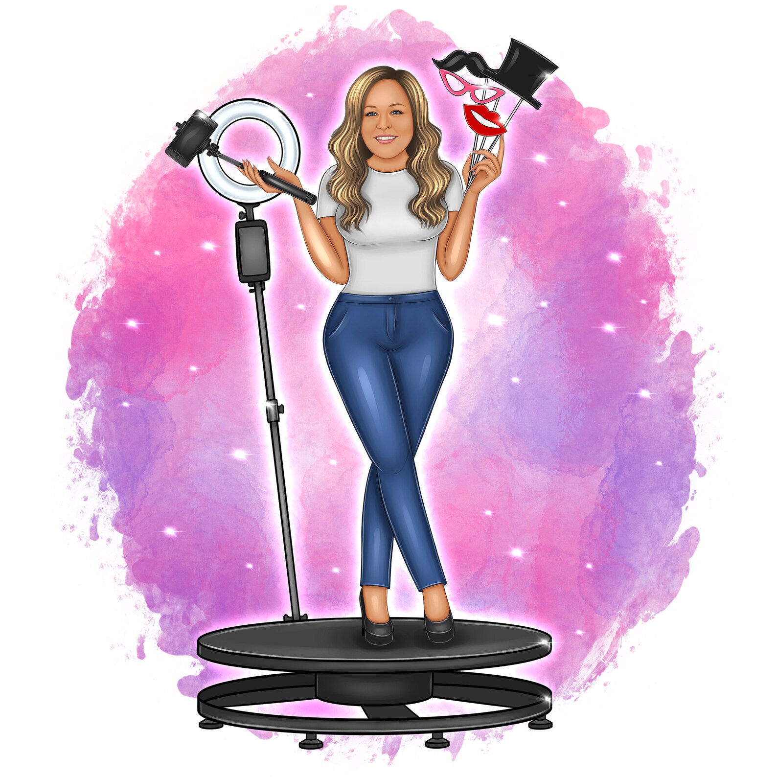 Cartoon Logo Portrait Custom Portrait Logo Portrait Custom - Etsy