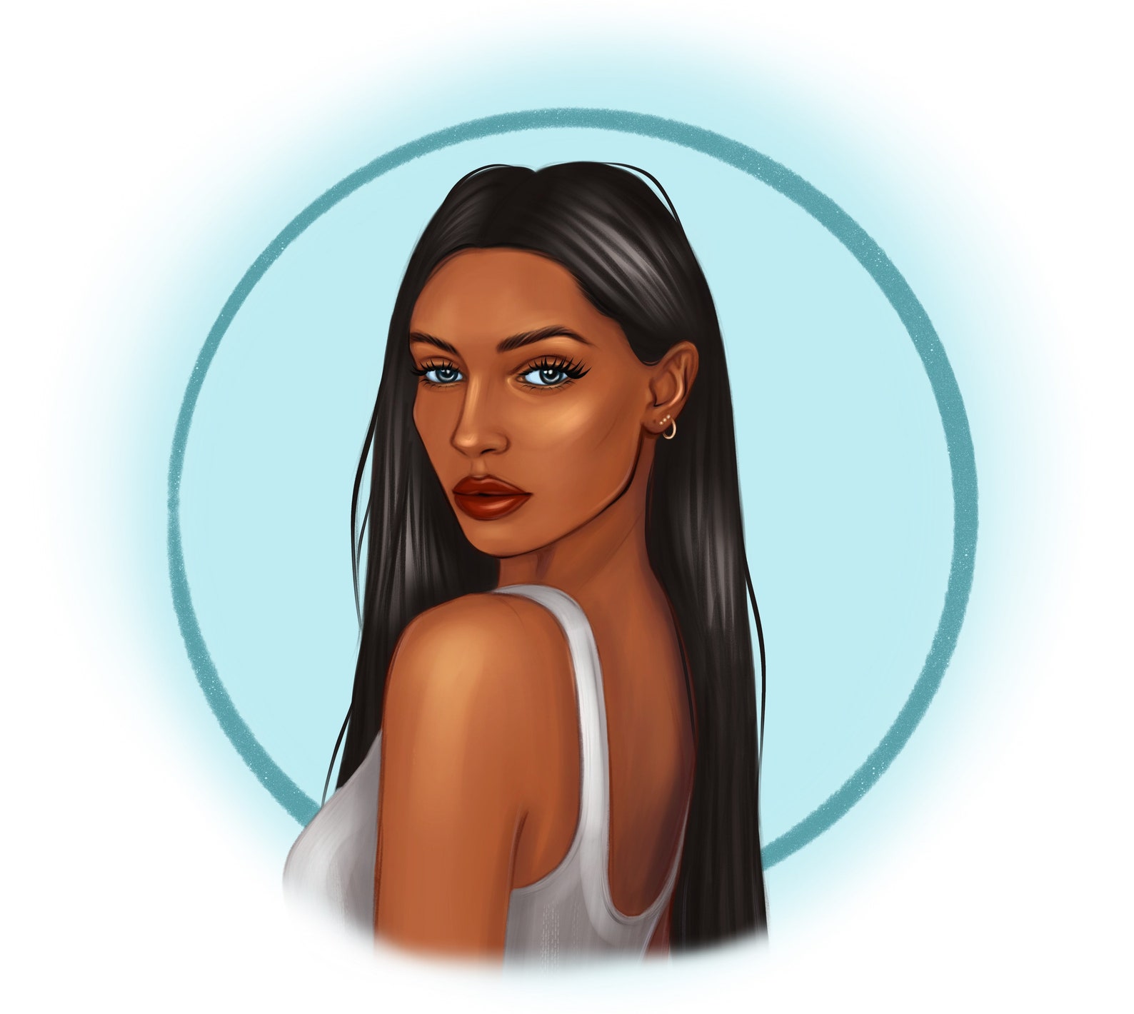 Custom Portrait Logo, Cartoon Logo Portrait, Portrait Custom Avatar ...