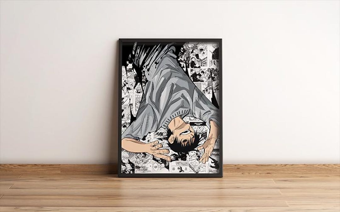 SORCERER KILLER TOJI - Premium Fanart Anime Print - Etsy