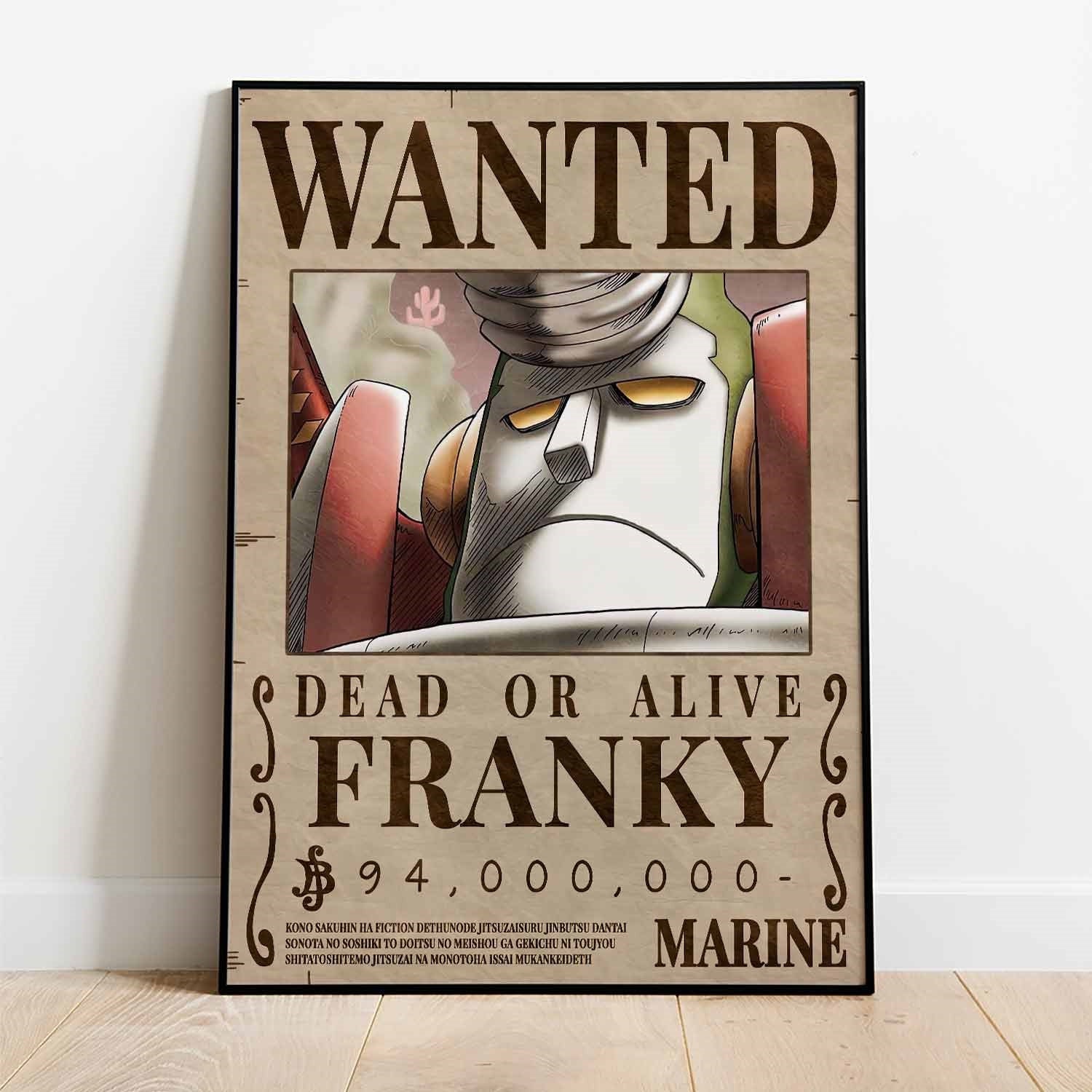 Franky Wanted Poster