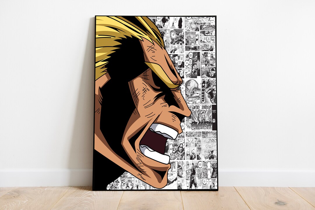 The Strongest Hero: Premium Anime Print - Etsy
