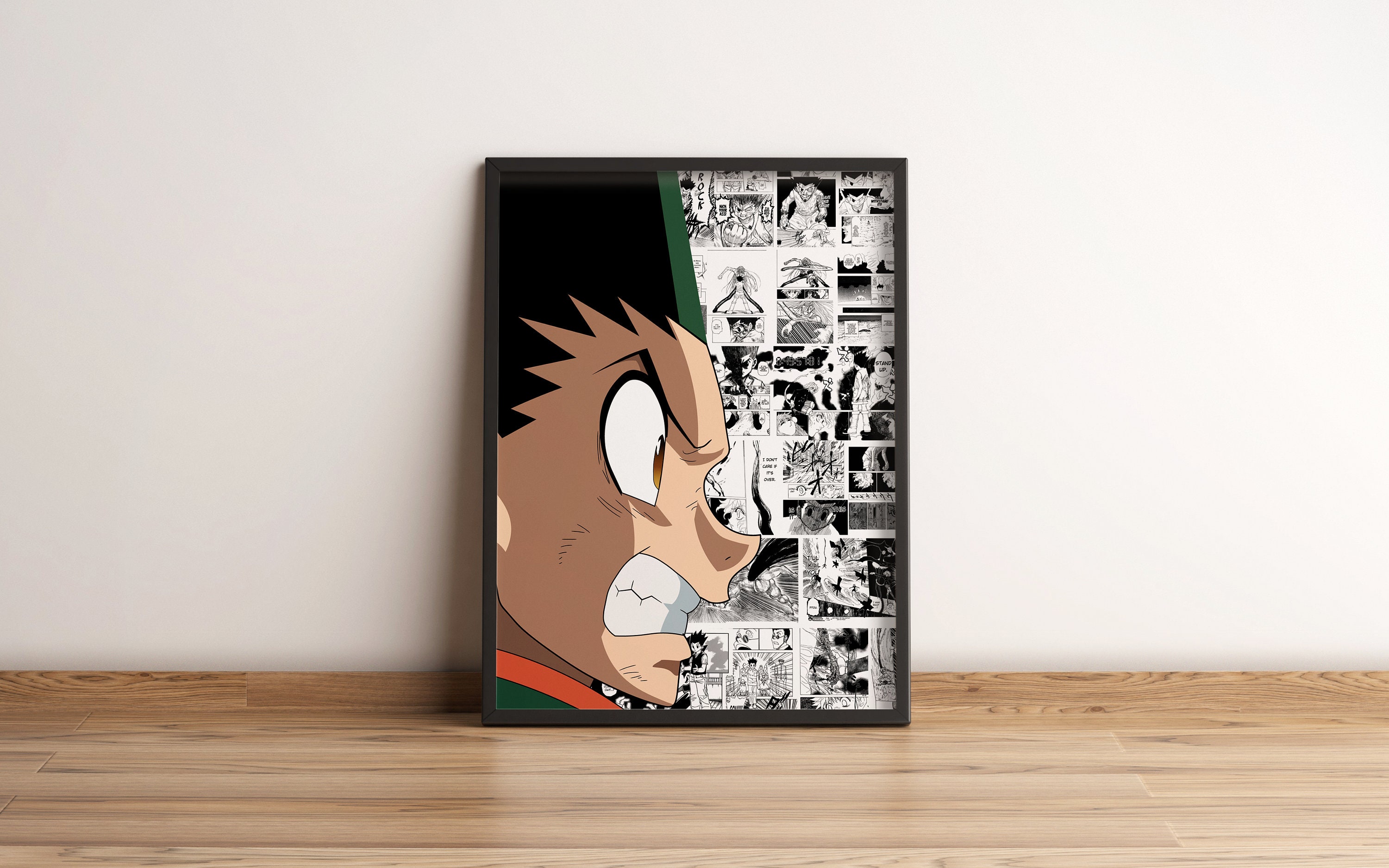 Blind Rage: Premium Anime Print - Etsy