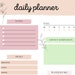 Daily Planner, Pastel, Floral, Boho, Digital Planner, Goodnotes Planner ...