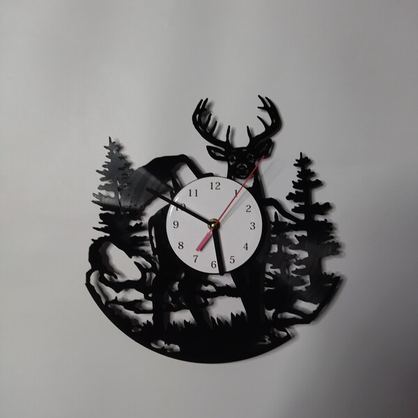 Vinyl Clock - Etsy