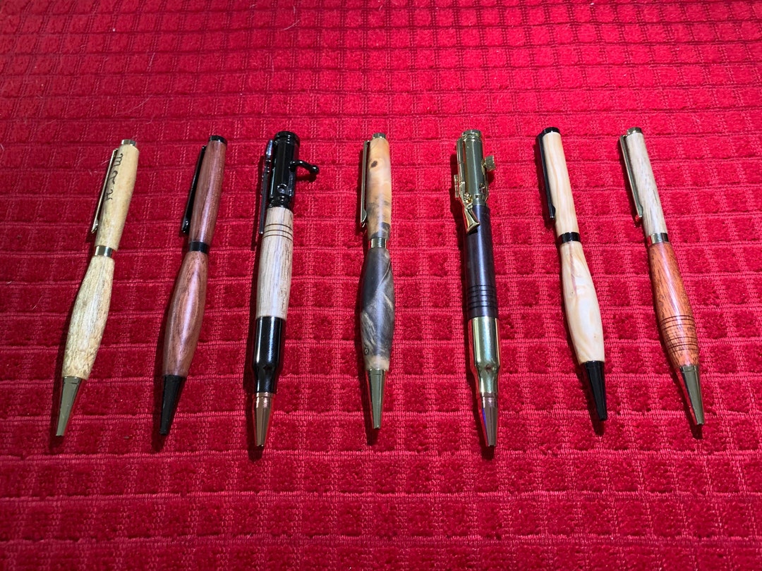 Hand‑turned Wooden Pen • Custom Wood Pen • Personalized Gift for ...