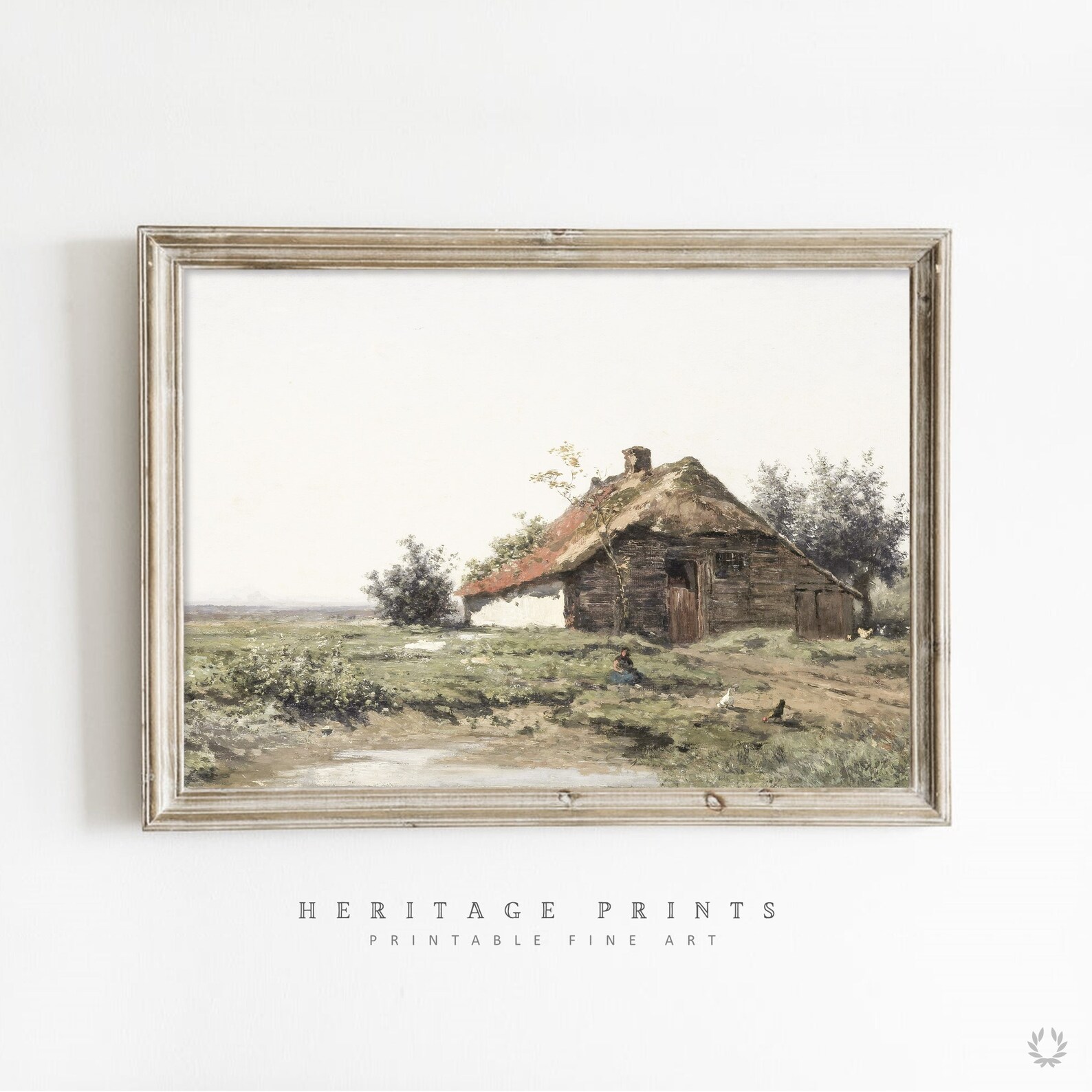 Cottage Wall Art Print Barn Decor Rustic Farmhouse - Etsy