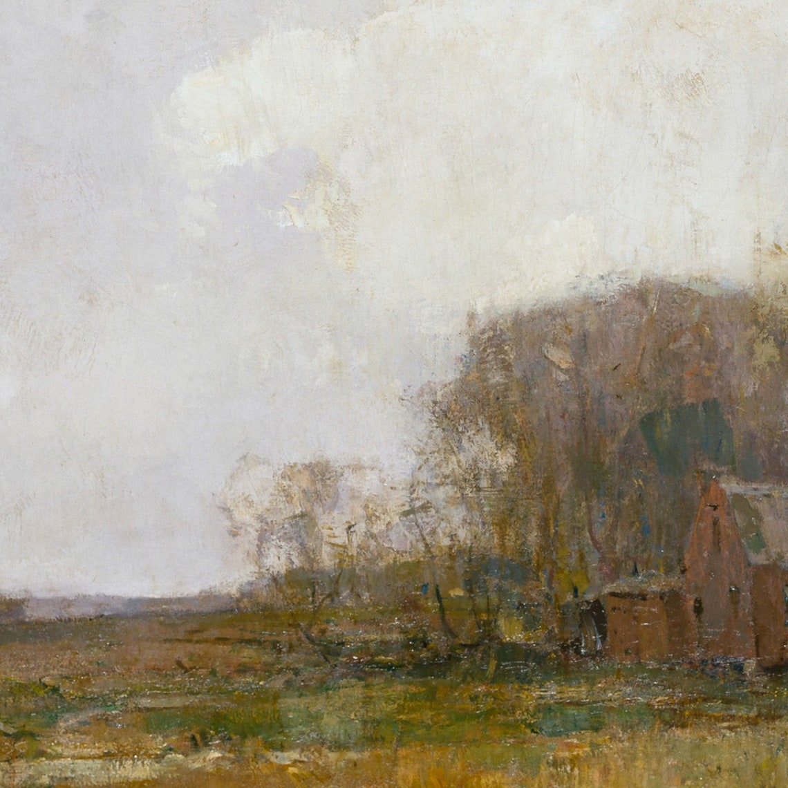 Rustic Farmhouse Muted Colors Landscape Minimal Modern | Etsy