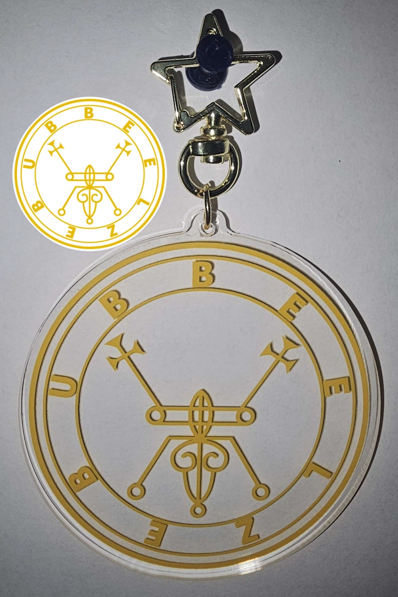 Helluva Boss/hazbin Hotel Inspired Sigil Keychains - Etsy Israel