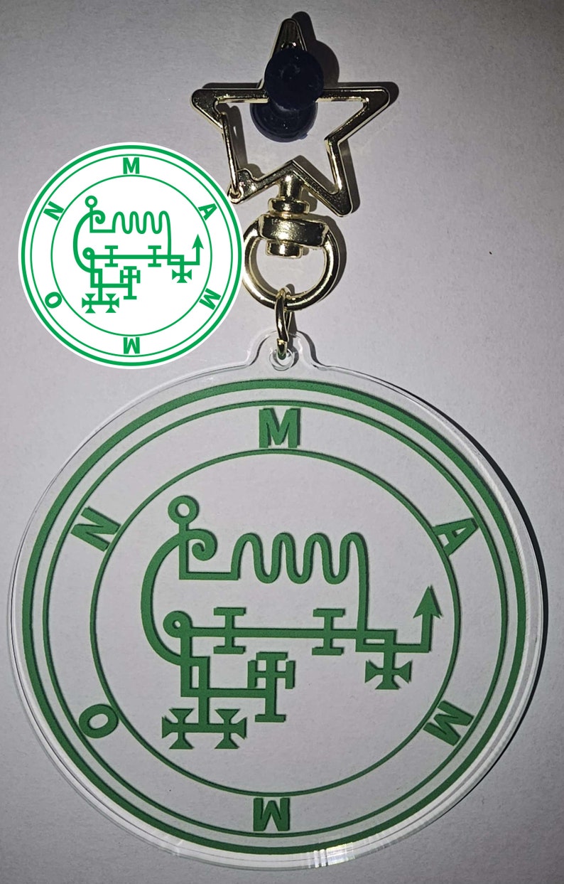 Helluva Boss/hazbin Hotel Inspired Sigil Keychains - Etsy Israel