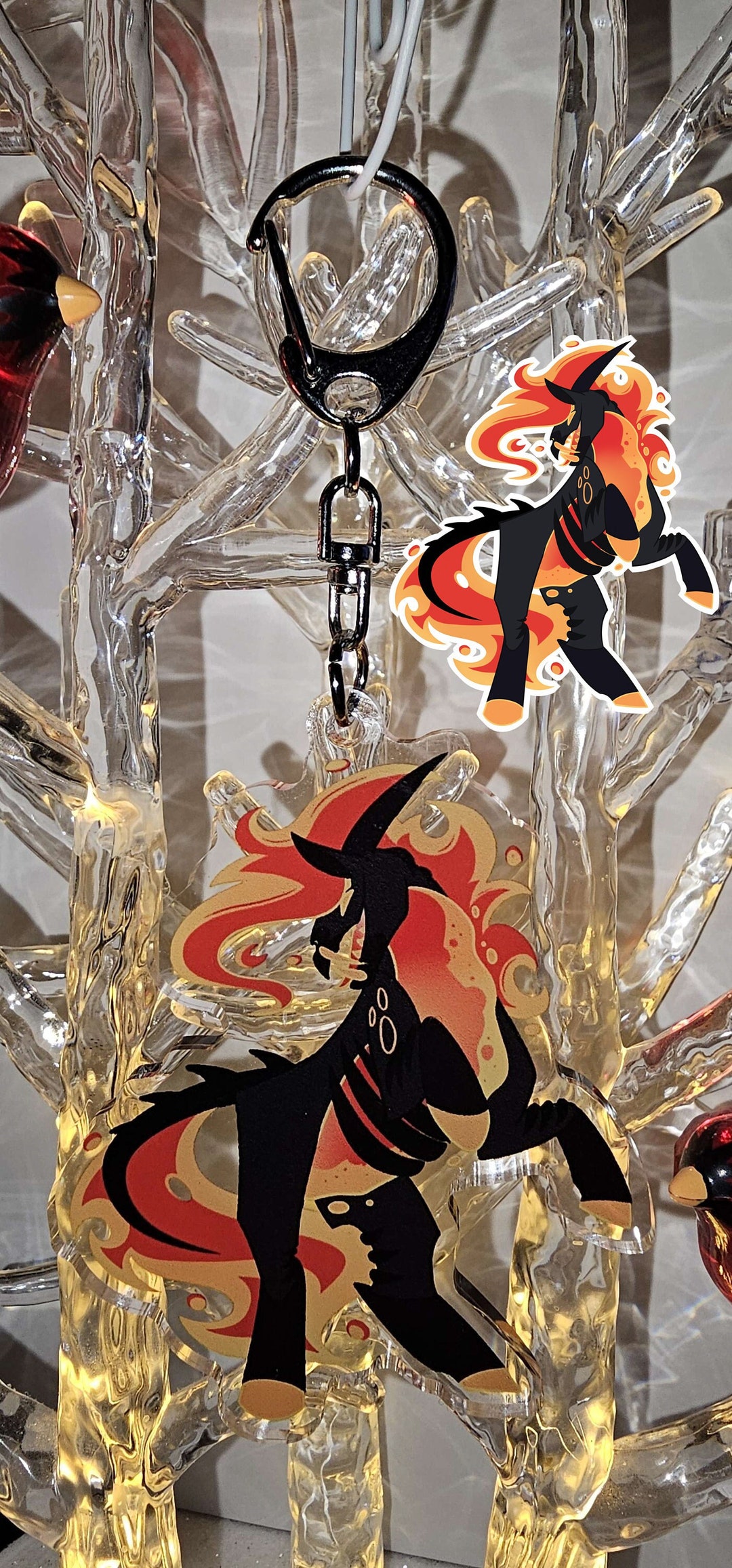 Helluva Boss Bombproof Keychain - Etsy