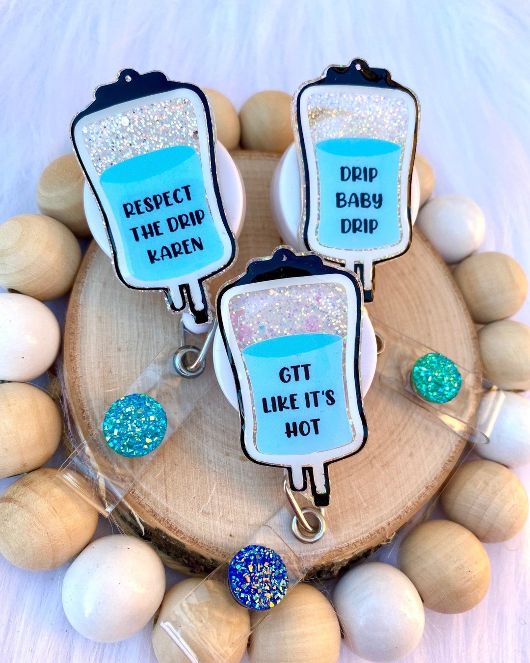 IV Badge Reel, Medical Badge Reel, Funny Badge Reel, Cute Badge Reel ...