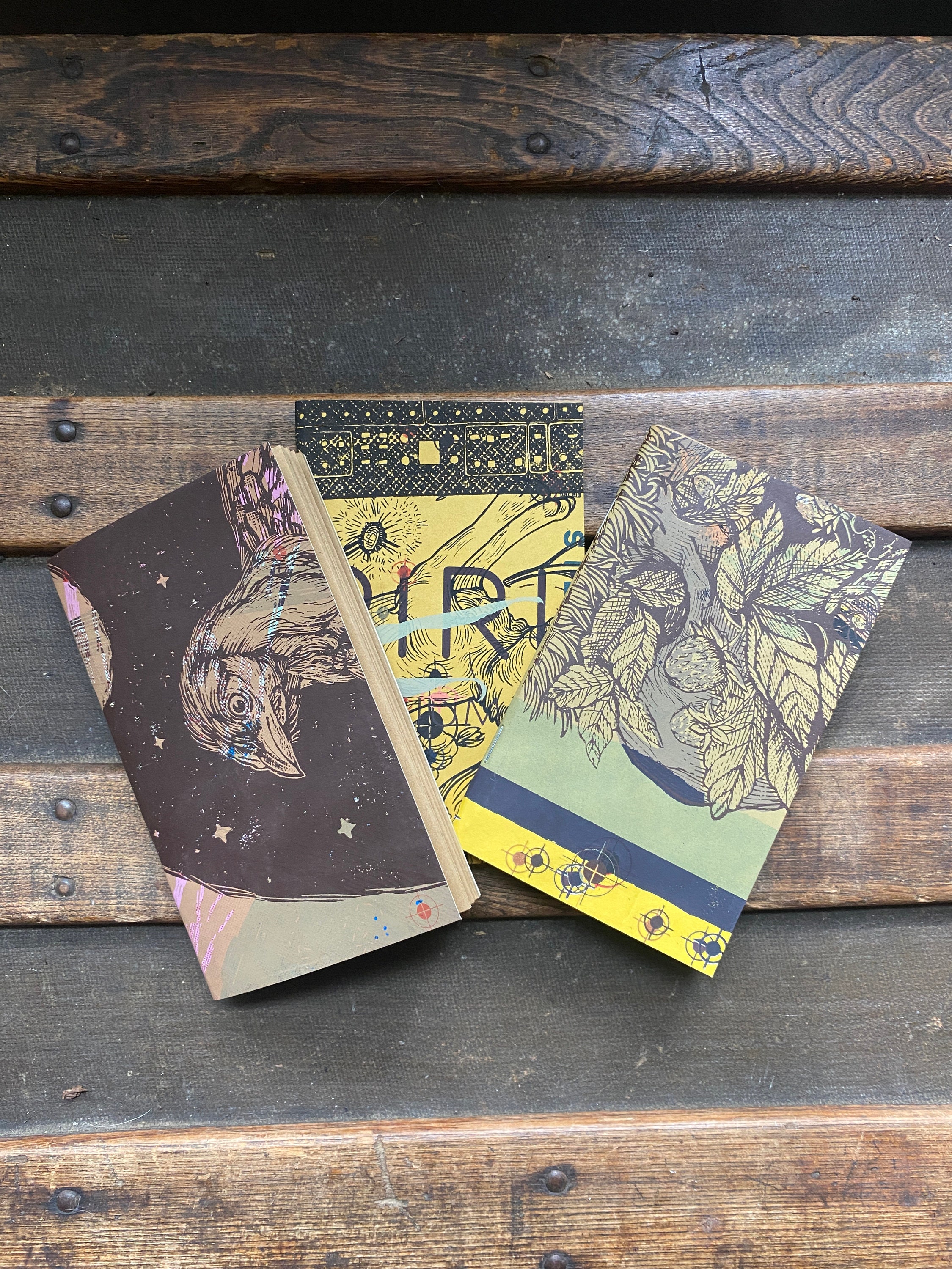 Screen Printed Test Print Journals - Etsy