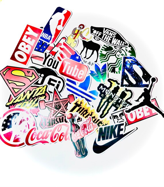 Popular Brand Decal sticker | Etsy