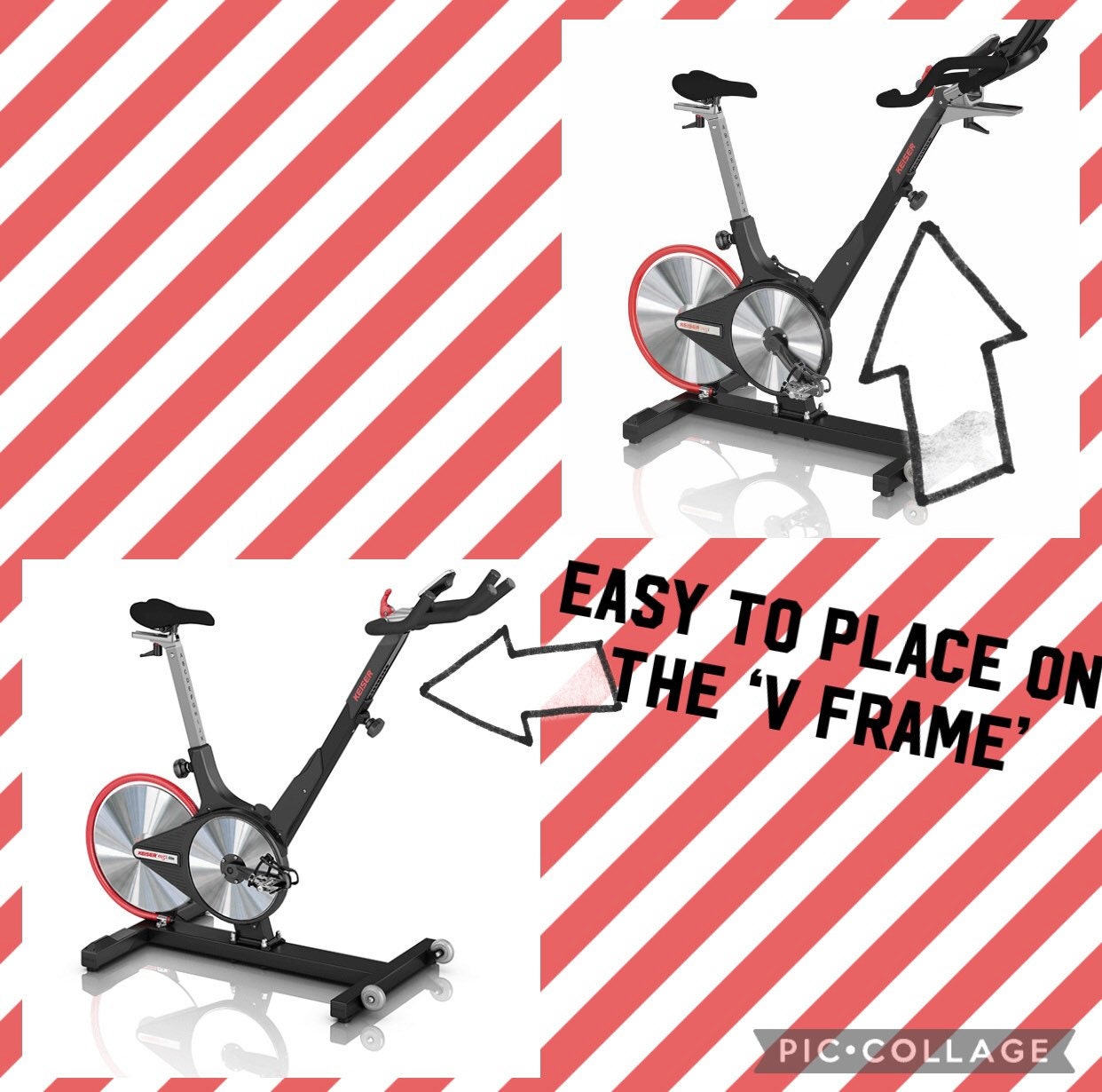 Peloton Sticker Keiser Resistance Conversion Chart NEW DESIGN ...