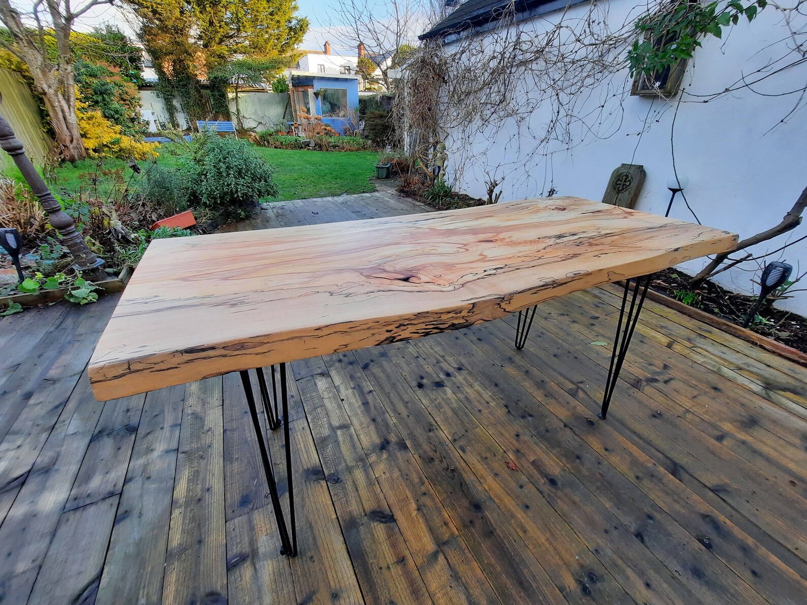 Live Edge Sycamore Table - Etsy