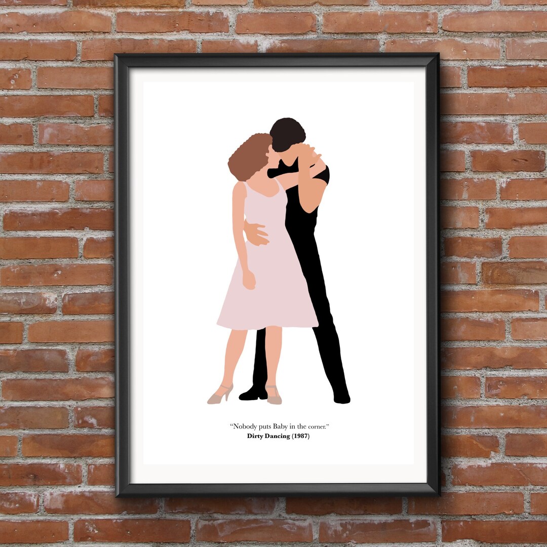 Dirty Dancing Digital Art Print With Quote - Etsy