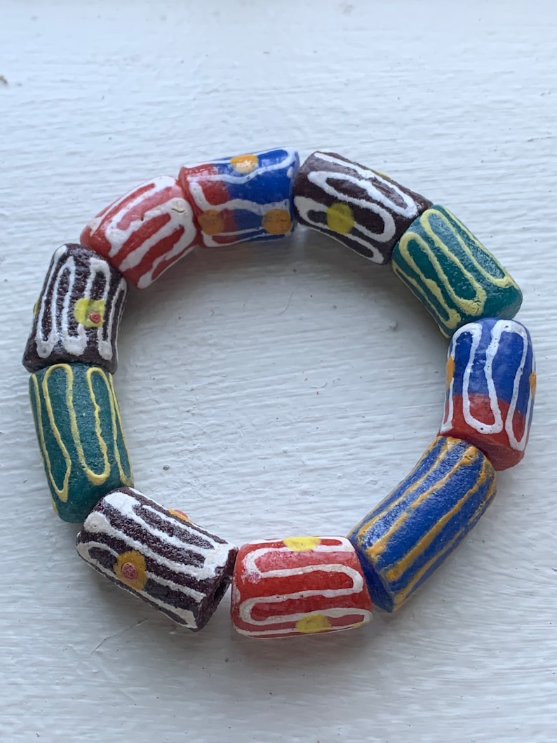 Krobo Bracelet - Etsy