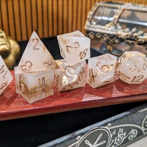 Channel Divinity 7 piece D&D Dice Set | Etsy