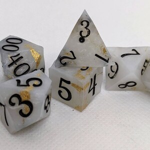 Channel Divinity 7 Piece D&D Dice Set - Etsy