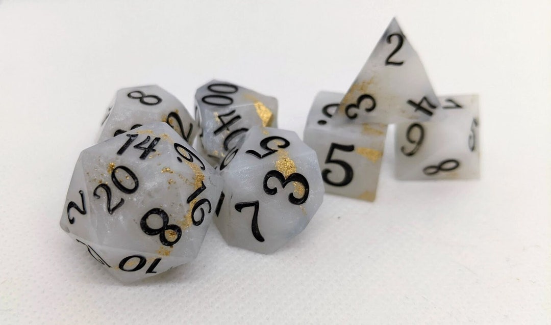Channel Divinity 7 Piece D&D Dice Set - Etsy