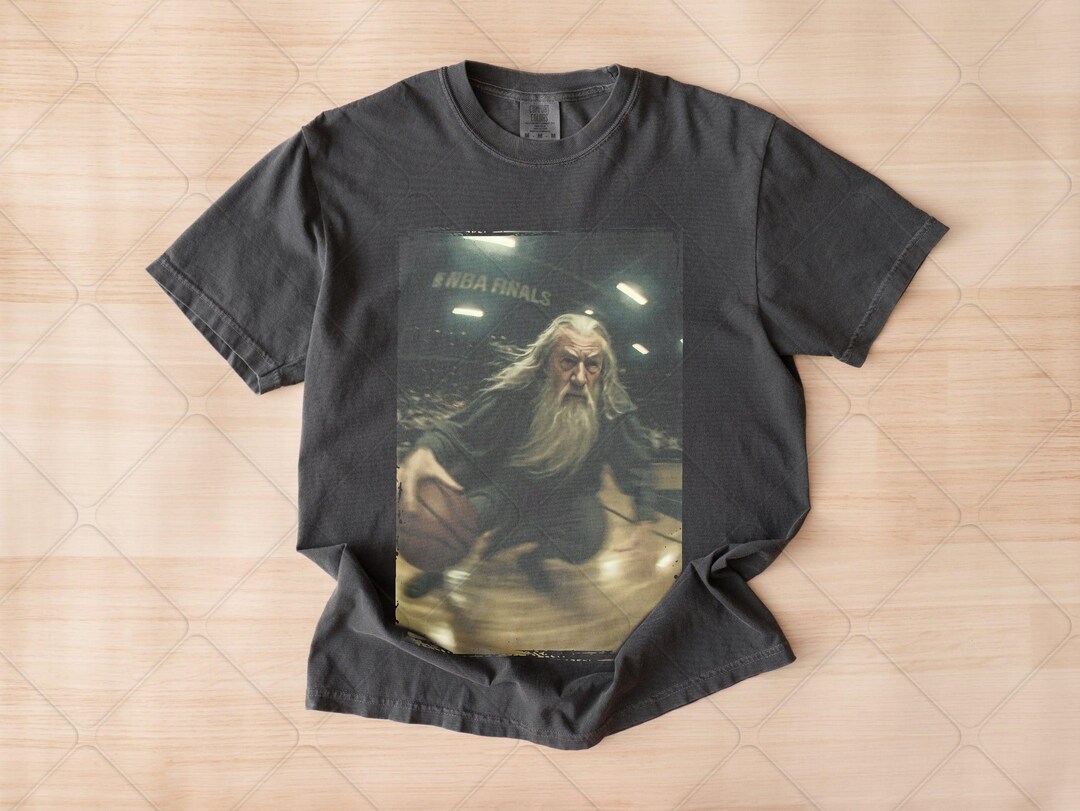 Wizard on the Basketball Court Comfort Colors T-shirt, Funny Movie Meme ...
