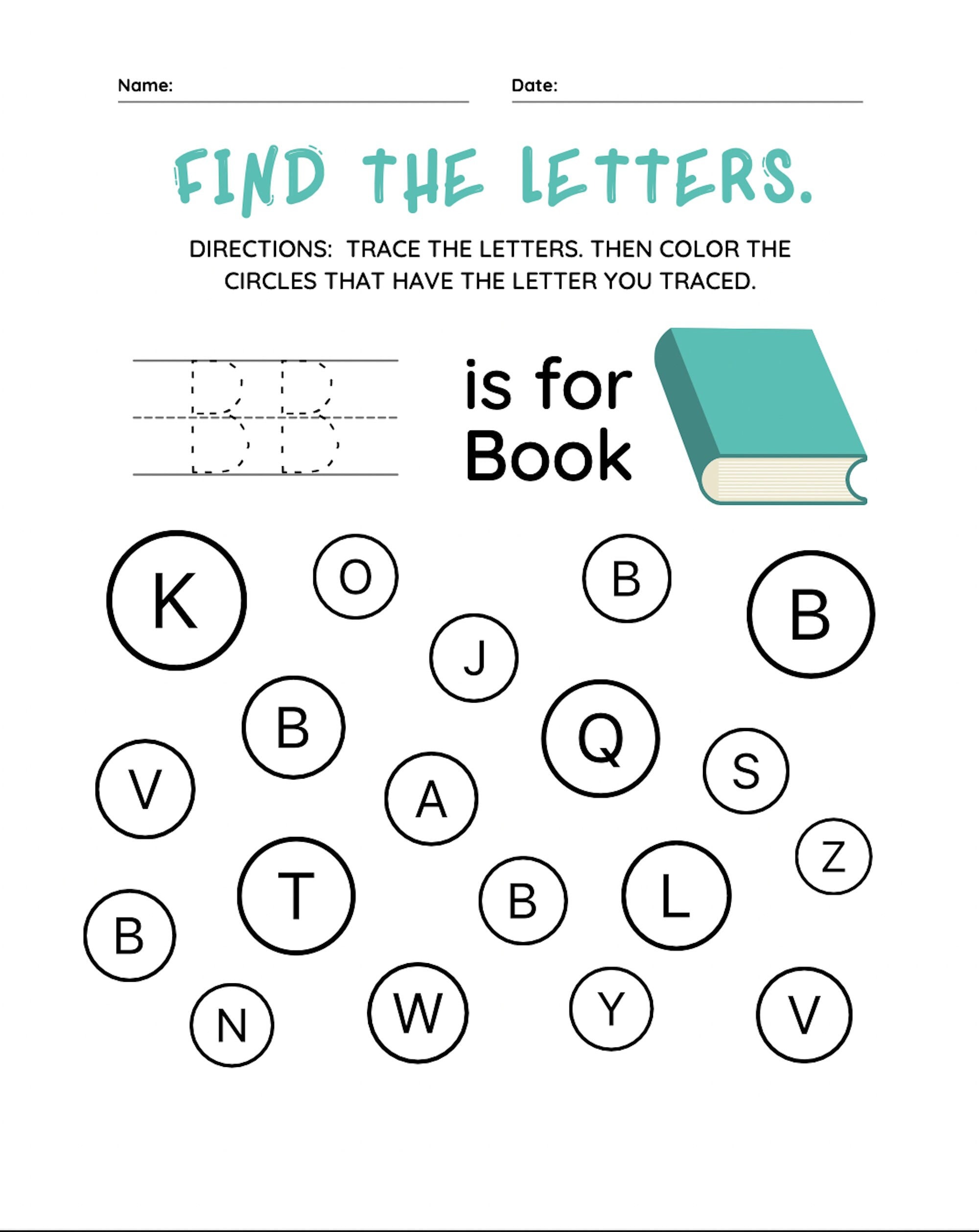 Abc's for Pre-k Through Kindergarten 133 Pages Printable Pdf - Etsy