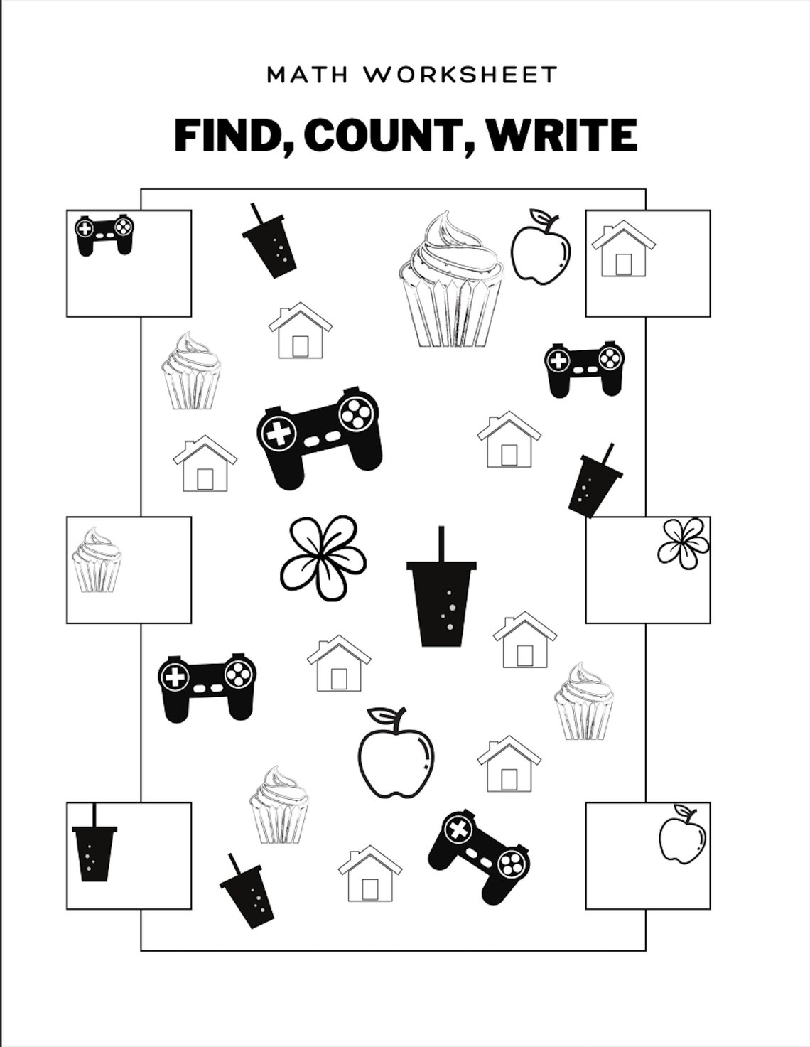 Learning Numbers 1 - 10 for Pre-k Through Kindergarten - 72 Pages ...