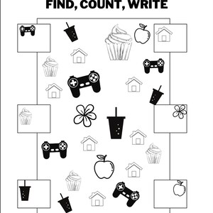 Learning Numbers 1 - 10 for Pre-k Through Kindergarten - 72 Pages ...