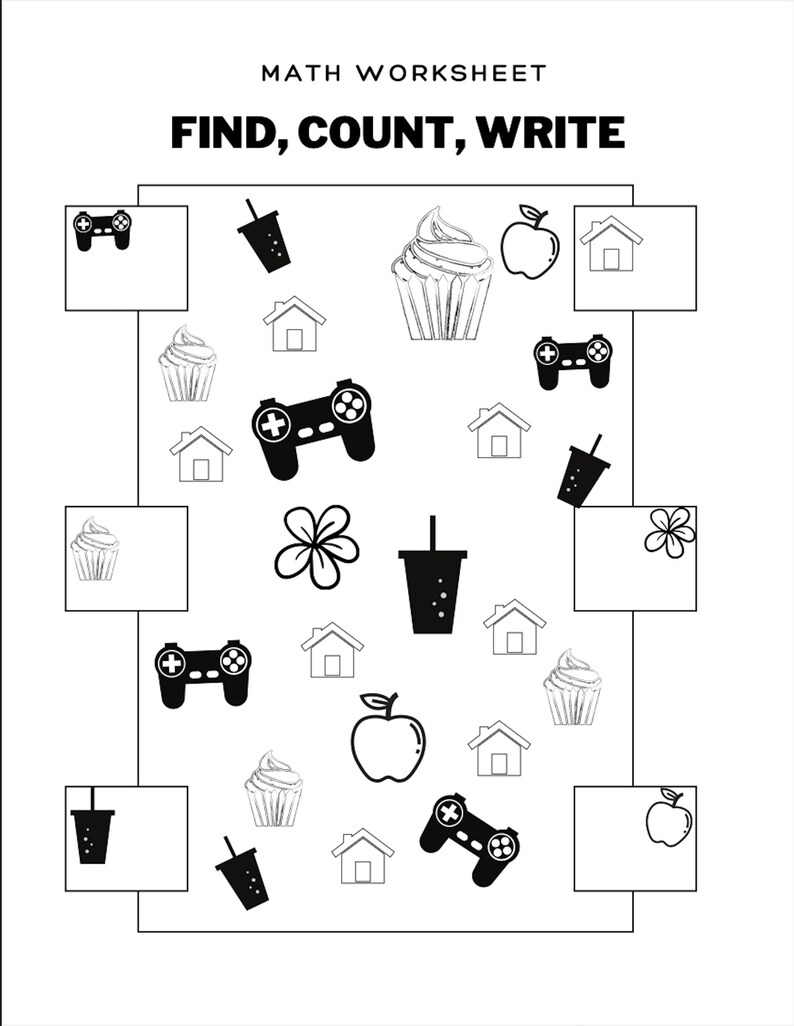 Learning Numbers 1 - 10 for Pre-k Through Kindergarten - 72 Pages ...