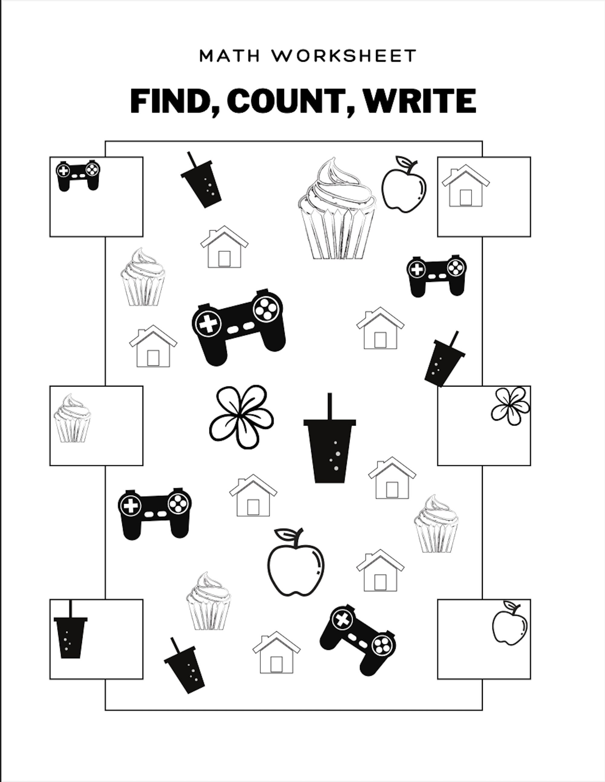 Learning Numbers 1 10 for Pre-k Through Kindergarten 72 Pages Printable ...
