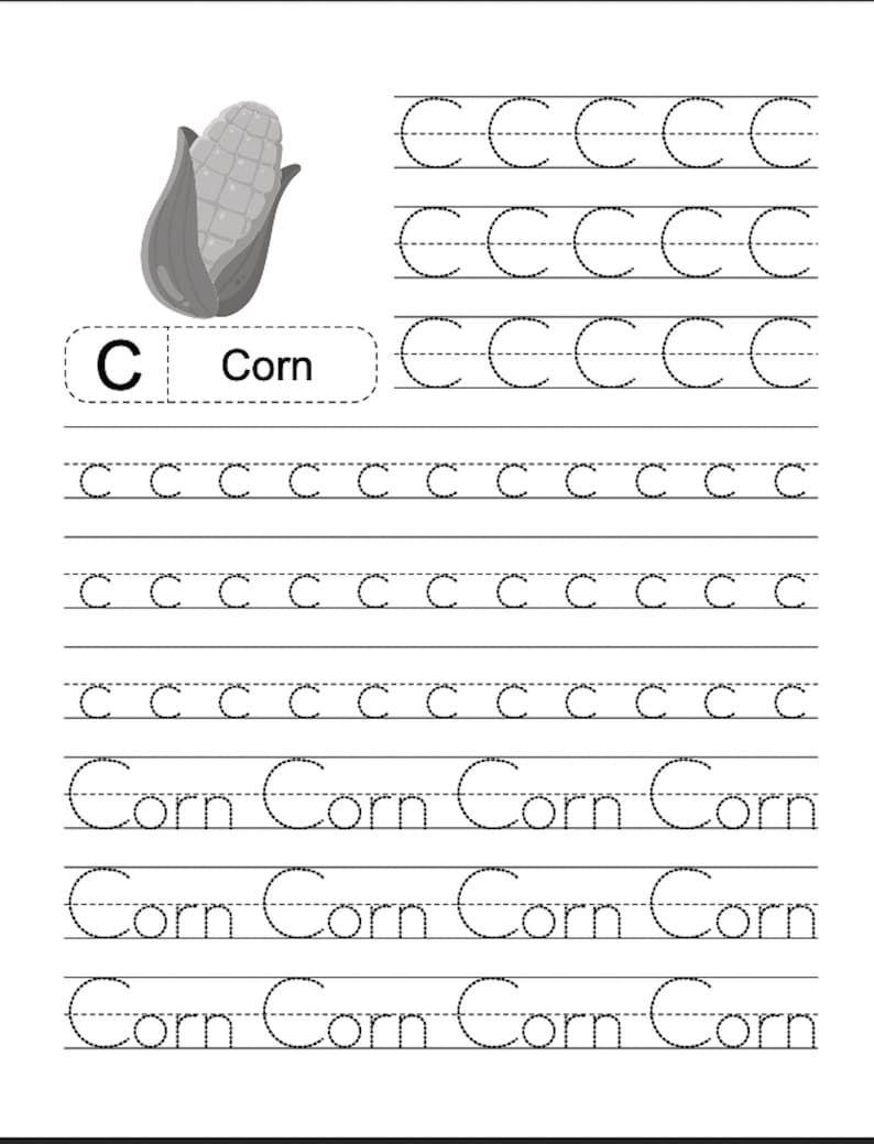 Abc's for Pre-k Through Kindergarten - 141 Pages - Printable Pdf - Etsy