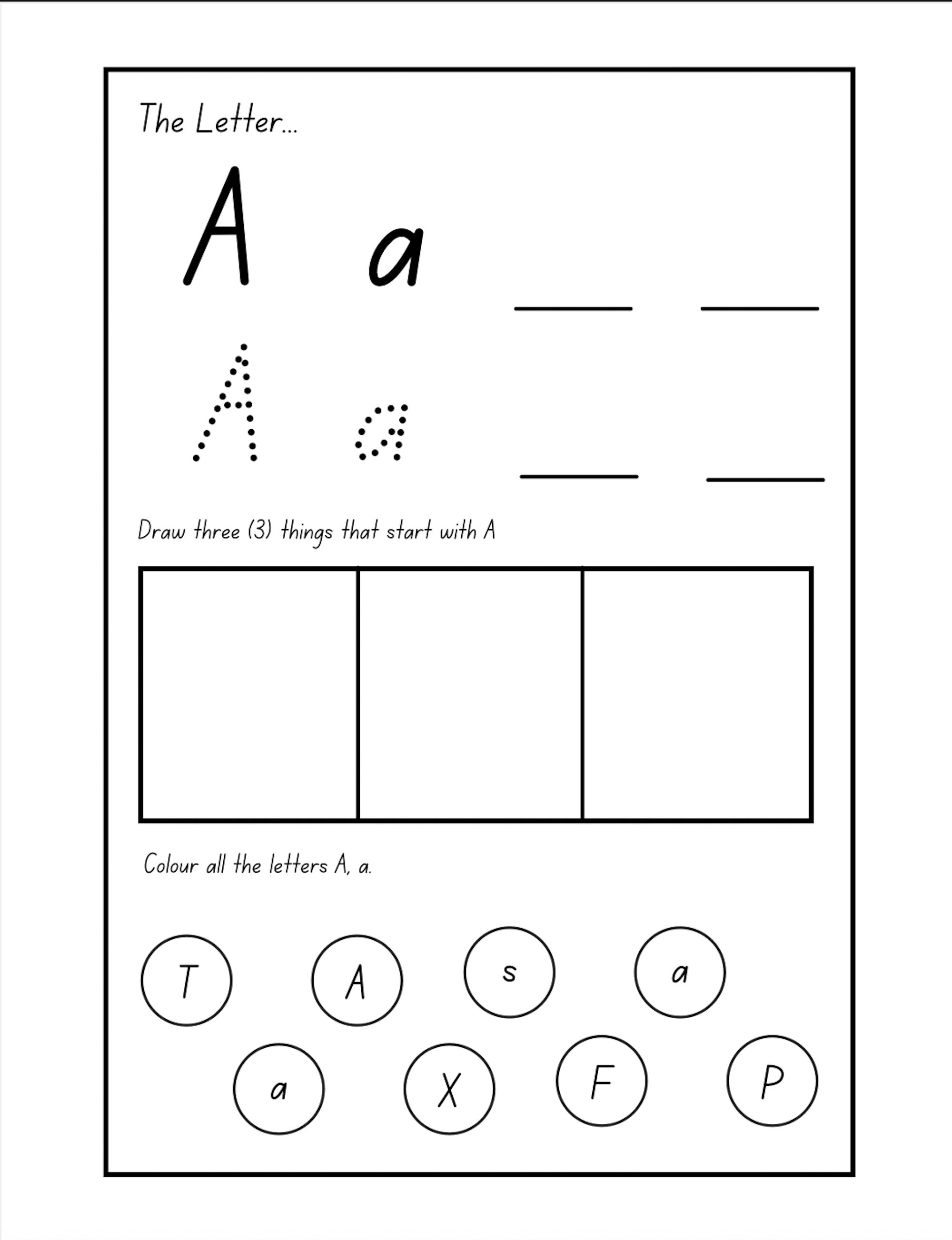 Abc's for Pre-k Through Kindergarten 132 Pages Printable Pdf - Etsy
