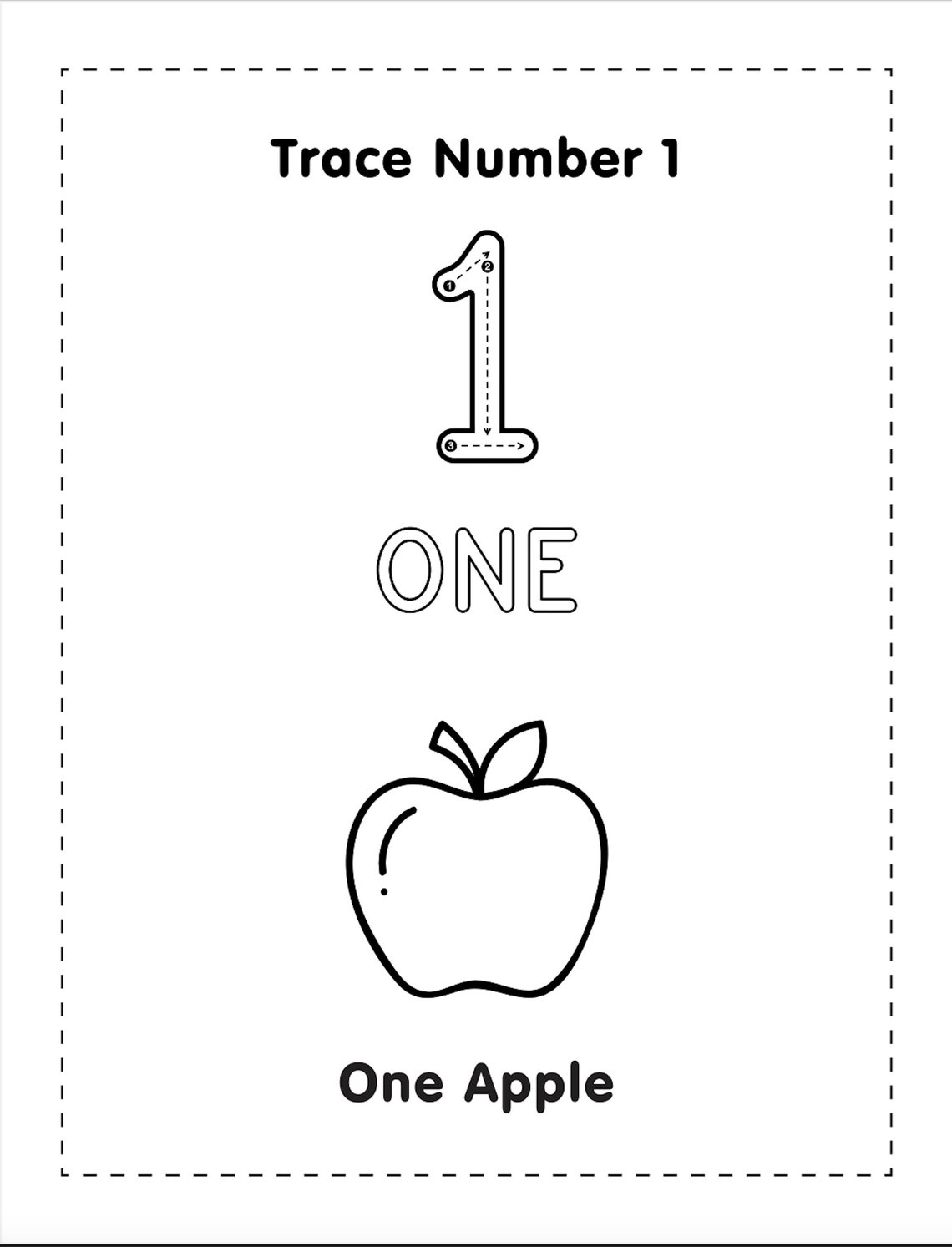 Learning Numbers 1 10 for Pre-k Through Kindergarten 72 Pages Printable ...