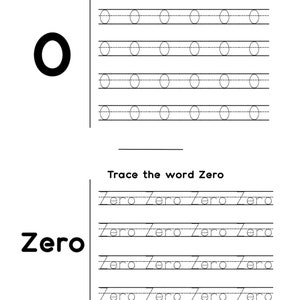 Learning Numbers 1 - 10 for Pre-k Through Kindergarten - 72 Pages ...