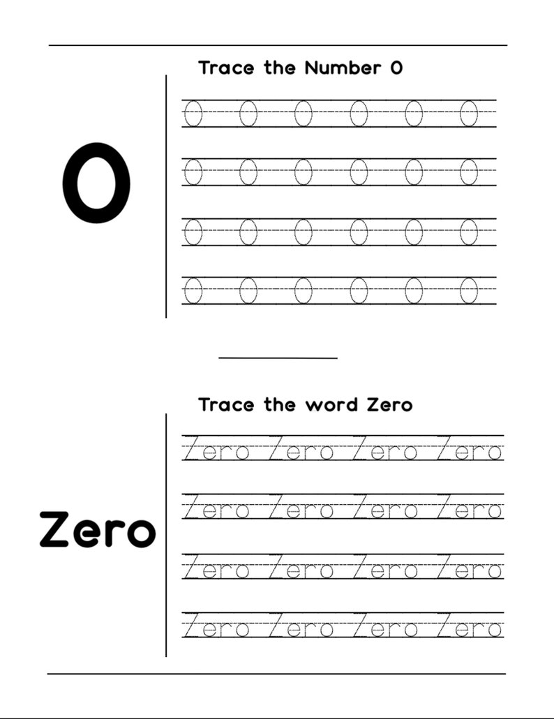 Learning Numbers 1 - 10 for Pre-k Through Kindergarten - 72 Pages ...