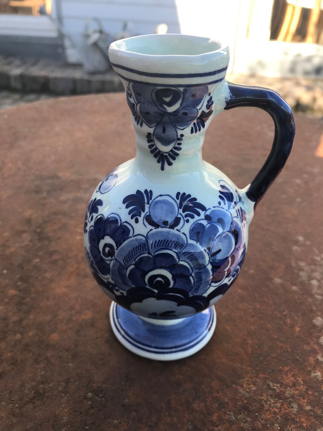 Delft Vase/delft Jug in Different Shades of Blue - Etsy