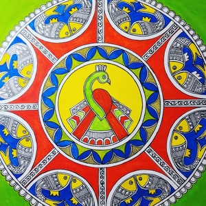 Buy Madhubani Paintings, Painting, Folk Art, Indian Art, Mithila ...