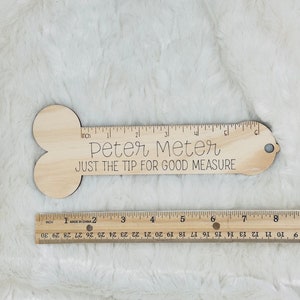 Funny Peter Meter, Gag Gift, Just the Tip, White Elephant, Adult Humor ...