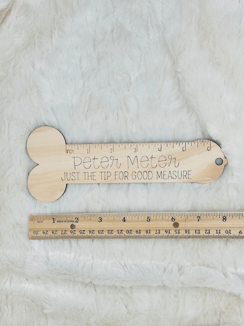 Funny Peter Meter, Gag Gift, Just the Tip, White Elephant, Adult Humor ...