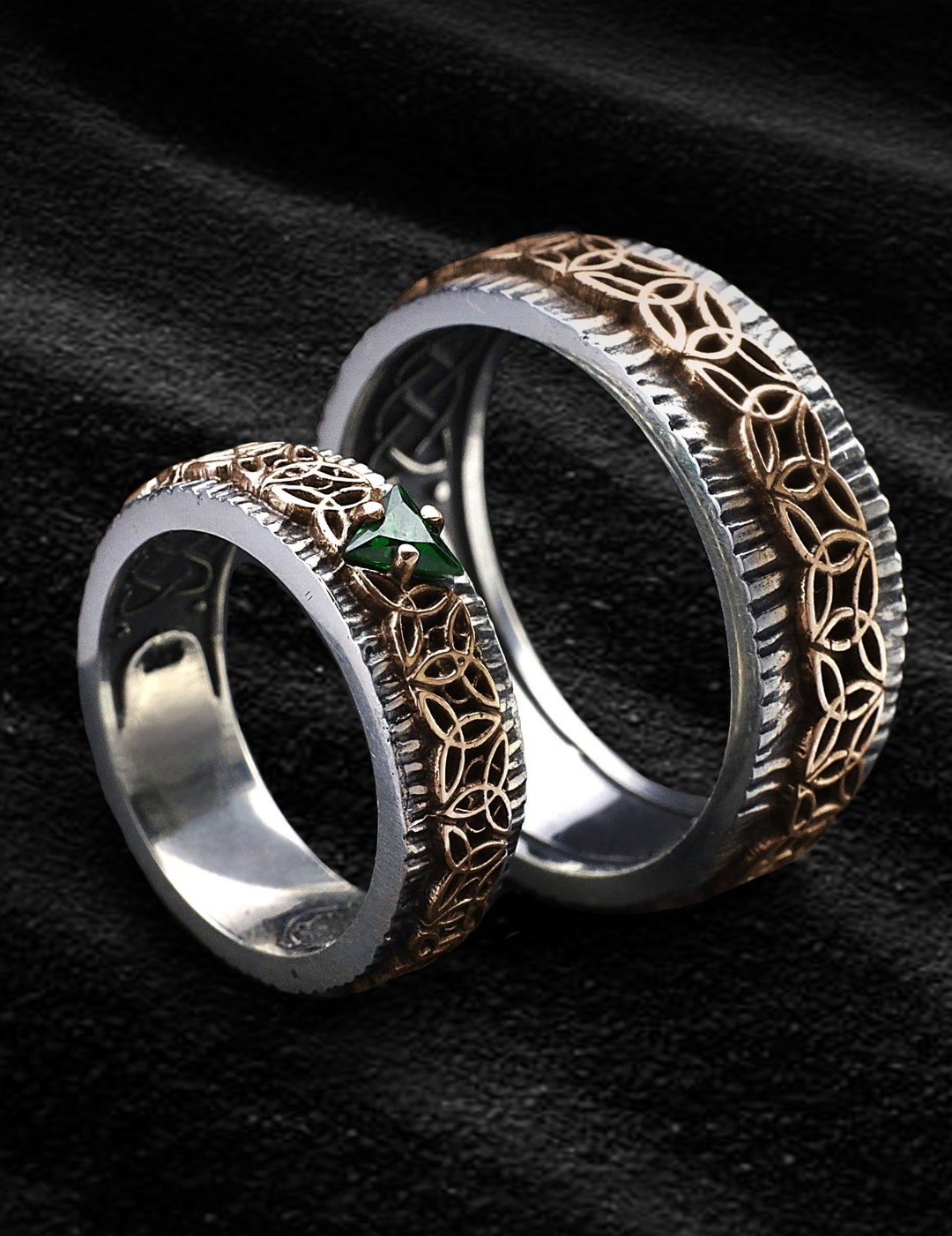 Wikinger Ehering keltischer Ring Wikingerring Wikingerring - Etsy.de