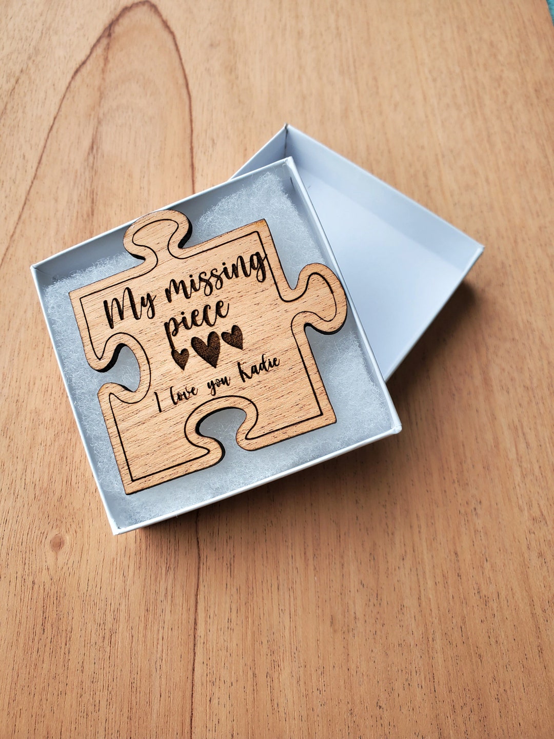 My Missing Piece Customizable Gift for Her. Customizable Gift for Him ...