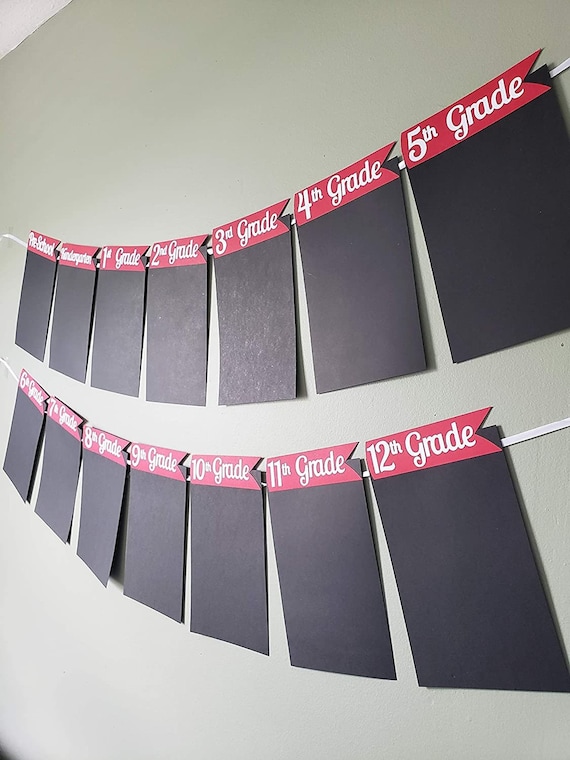 Graduation Photo Banner With School Pictures. Fully | Etsy