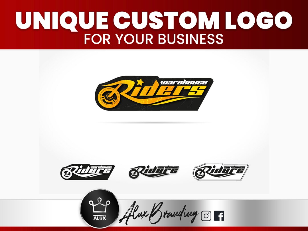 RIDERS LOGO Design, Custom Riders Logo Design Service. I Will Creating ...