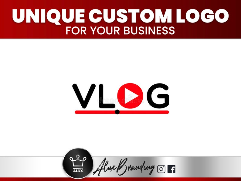 YOUTUBE LOGO Design Custom Youtube Logo Design Service. I - Etsy