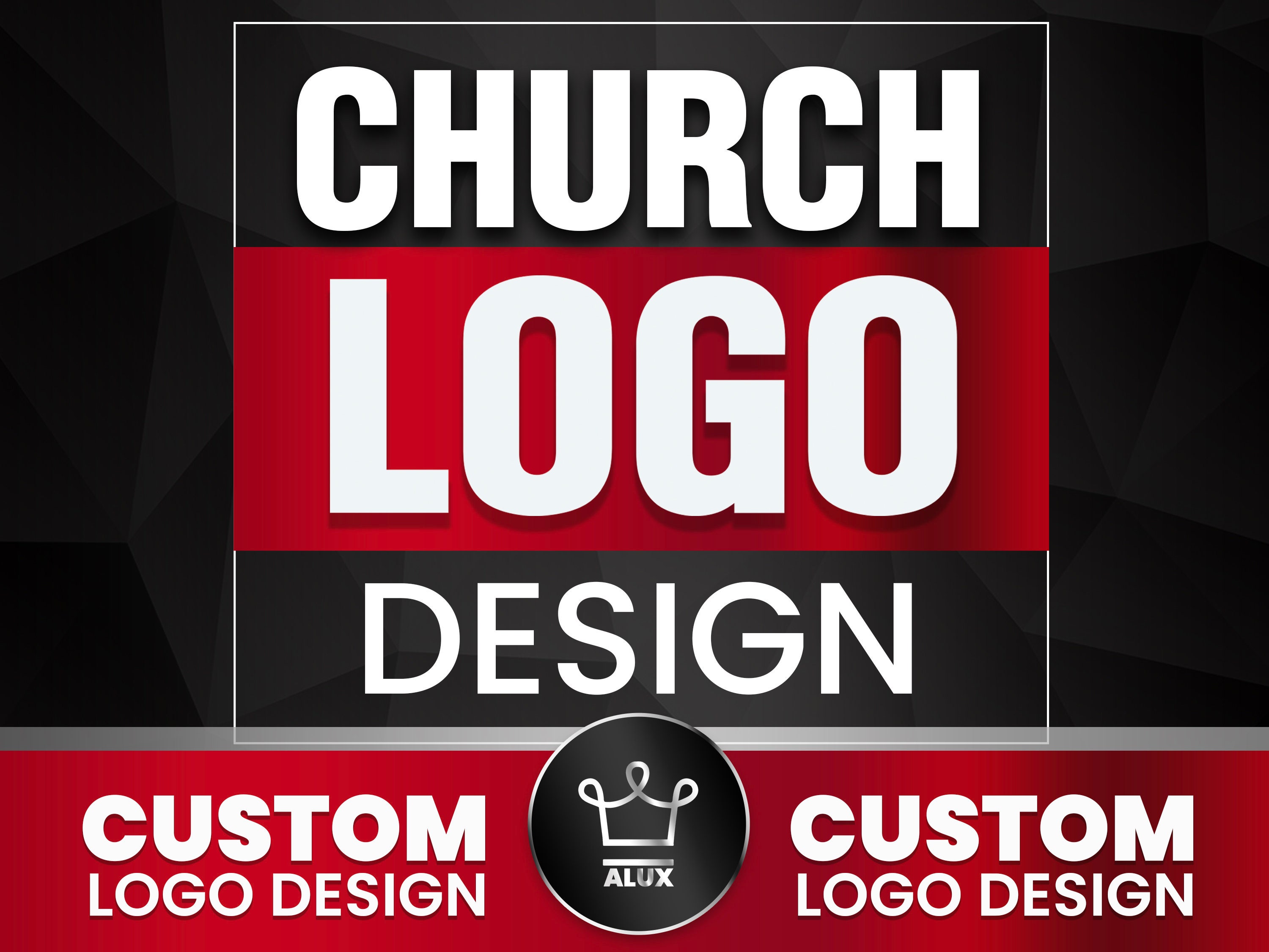 CHURCH LOGO Design Custom Church Logo Design Service. I Will - Etsy