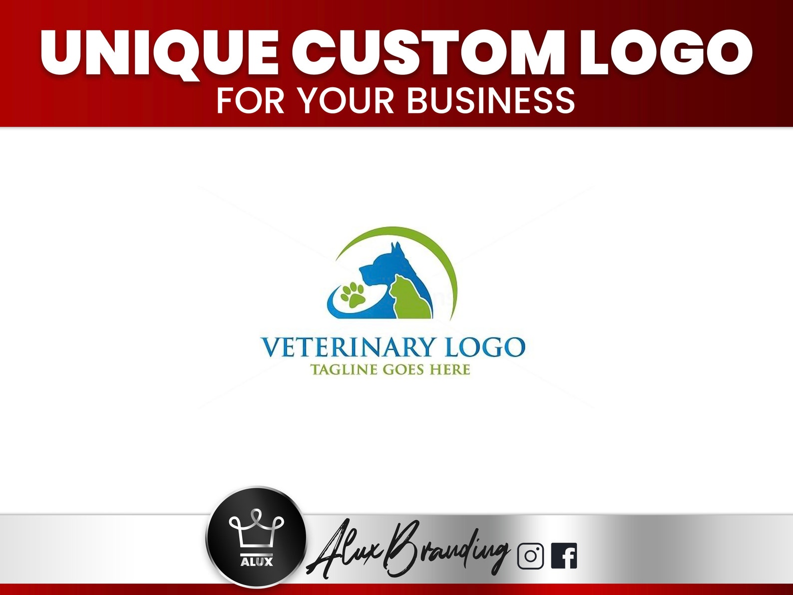 VETERINARY LOGO Design Custom Veterinary Logo Design Service. - Etsy