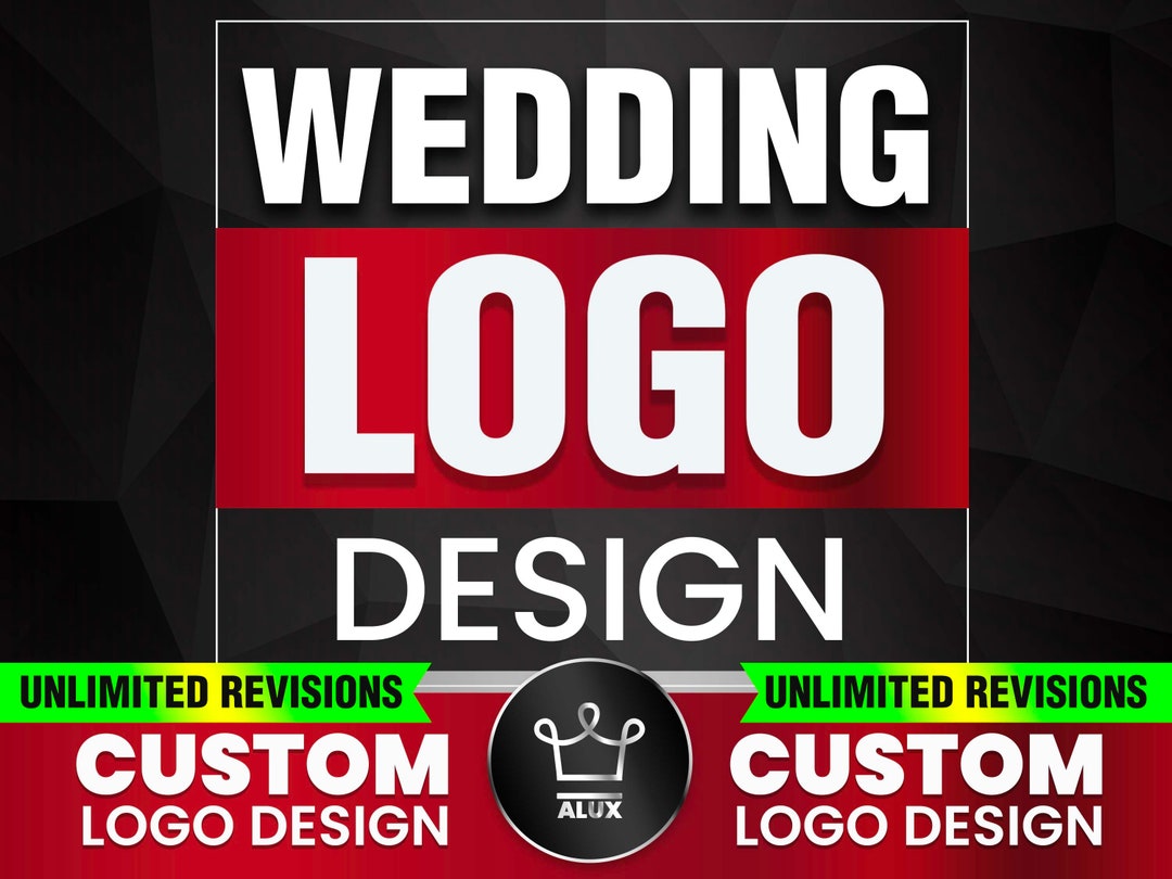 WEDDING LOGO Design, Custom Wedding Logo Design Service. I Will ...
